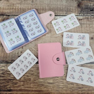 Unicorn Mini Wallet, Character Sticker Album - Etsy