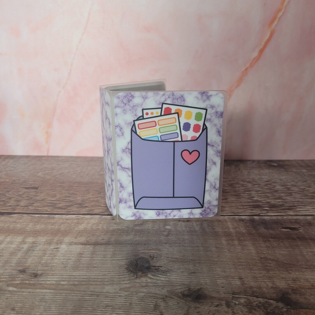 Mini Mail Sampler Sticker Album - Etsy