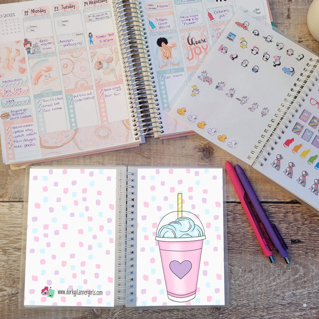 Frappe Reusable Sticker Book - Etsy