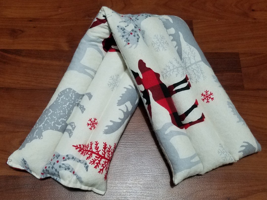 Moose Rice Heating Pad: Hot Cold Pack for Pain Relief - Etsy