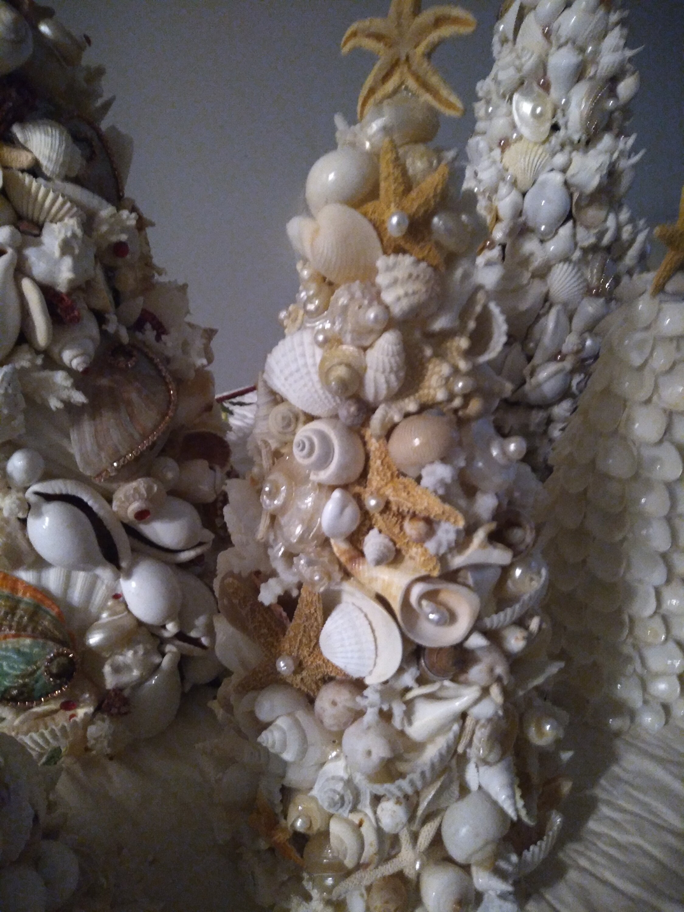 Seashell Tree, Seashell Christmas Tree, Seashell Christmas, Coastal ...