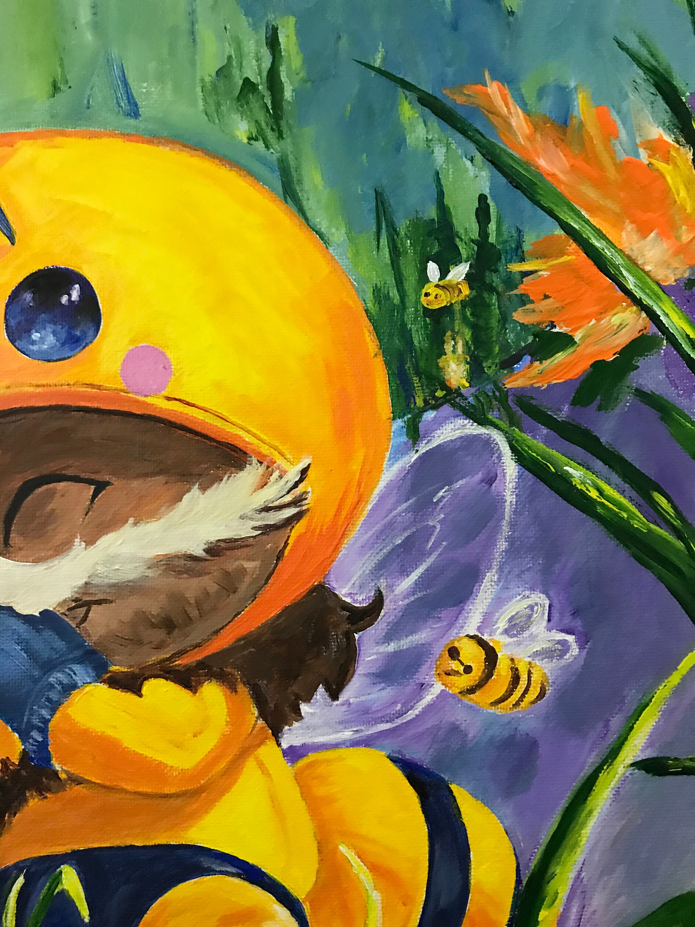 Beemo League of Legends Fan Art Handmade Acrylic Painting on - Etsy ...