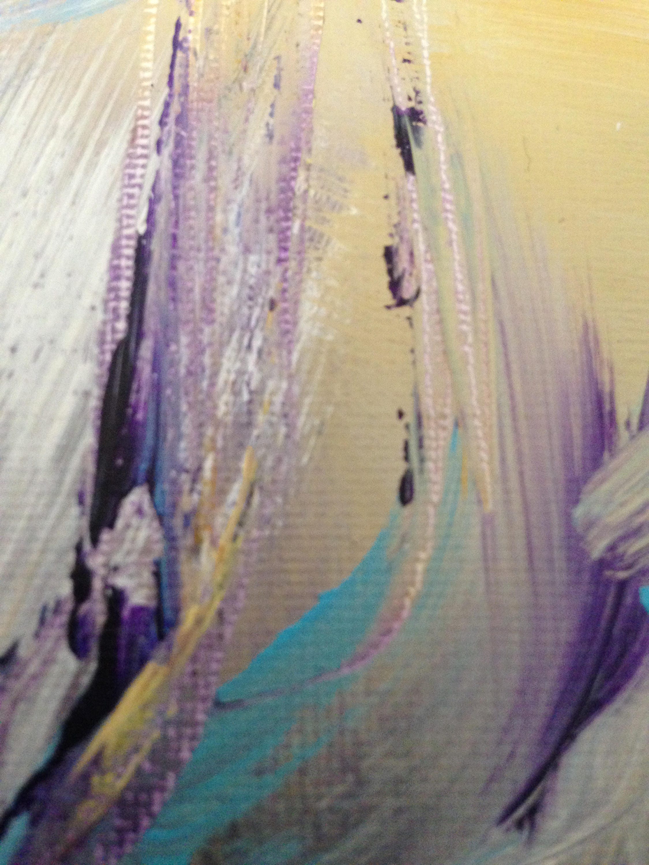 Dangerous Chase Abstract Art Handmade Abstract Painting on | Etsy