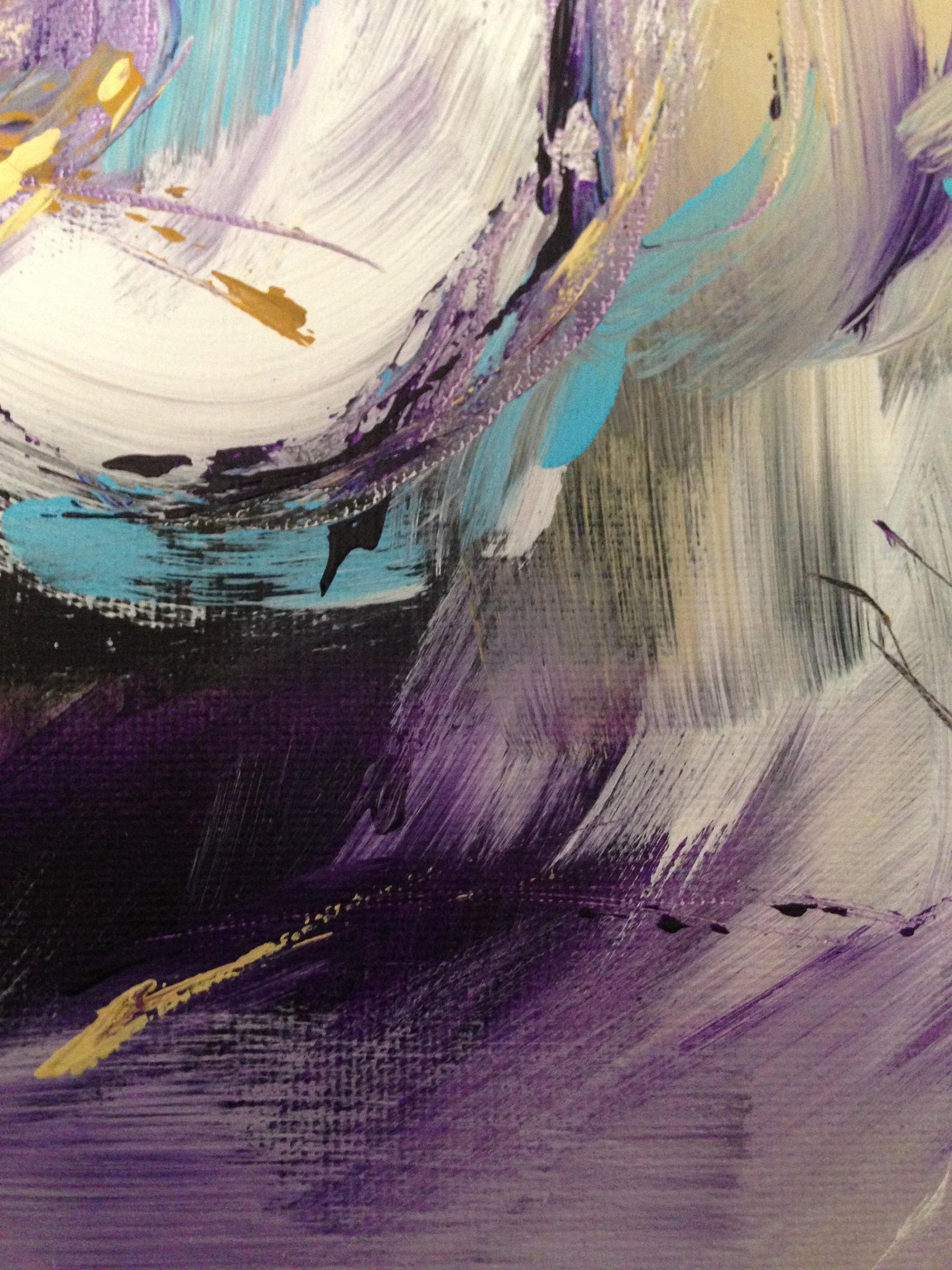 Dangerous Chase Abstract Art Handmade Abstract Painting on - Etsy