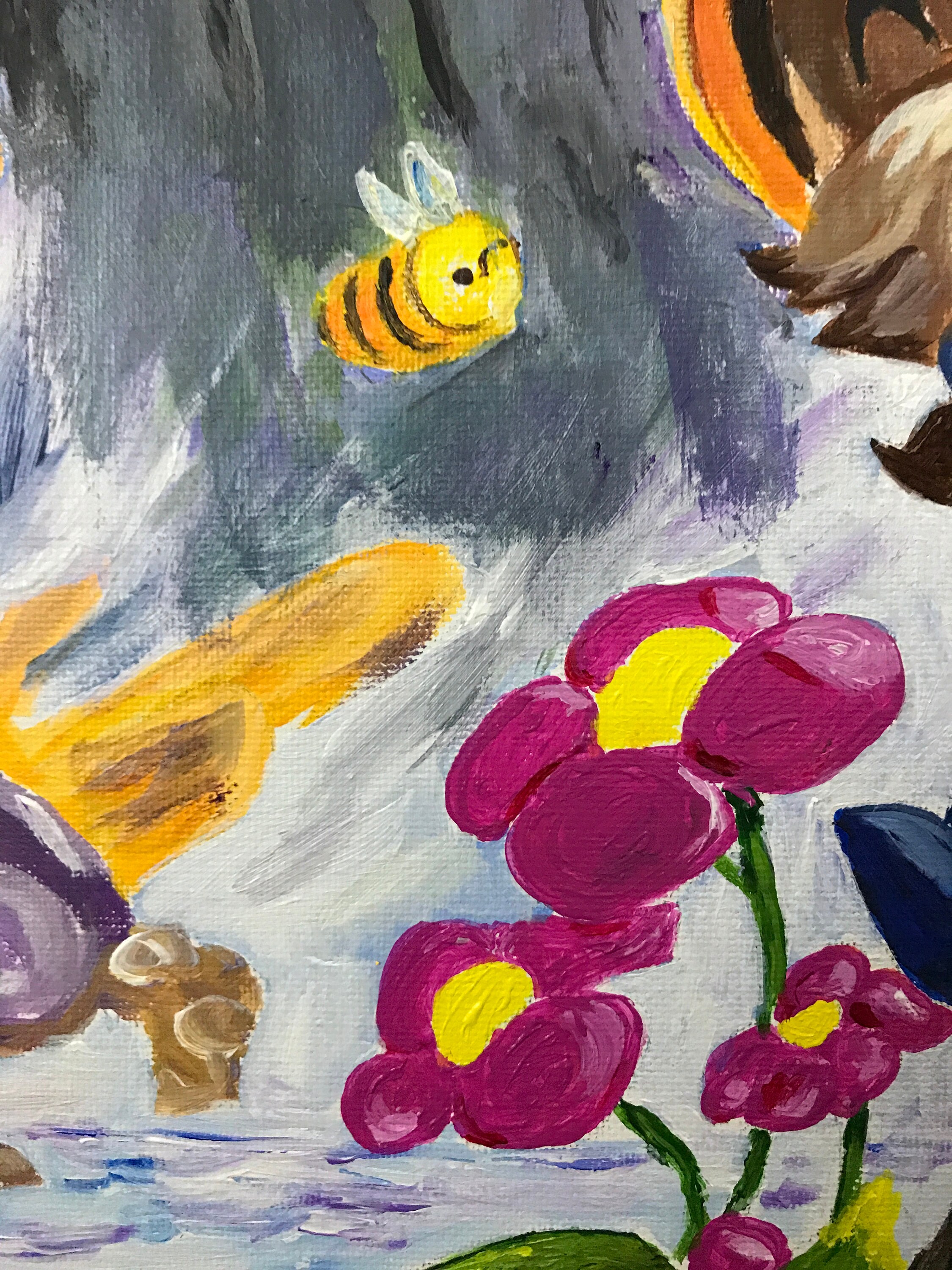 Beemo League of Legends Fan Art Handmade Acrylic Painting on | Etsy