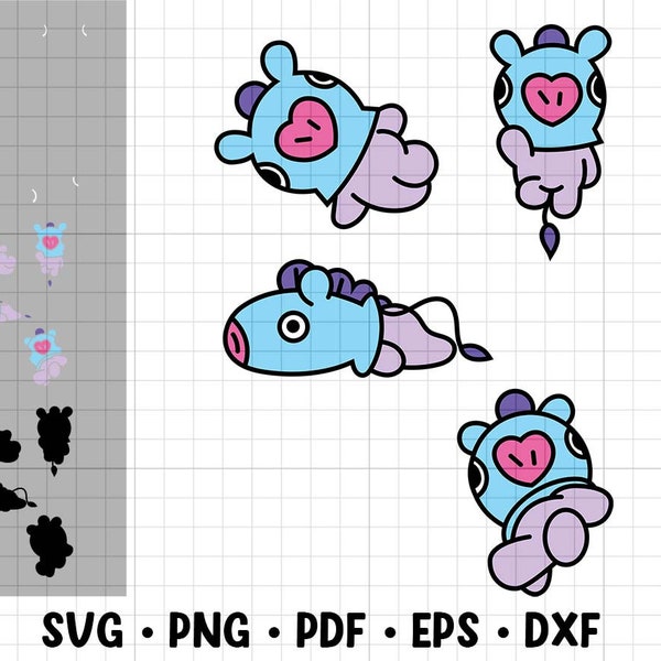 Bt21 Vector Svg - Etsy