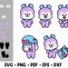 Grimace Shake SVG, Grimace PNG, Cutting File, Cut File, Cricut, Plotter ...