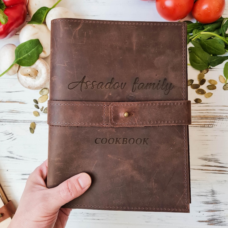 Handmade Recipe Book - Etsy