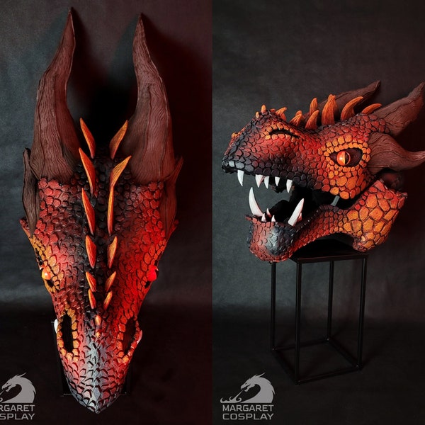 Dragon Head - Etsy