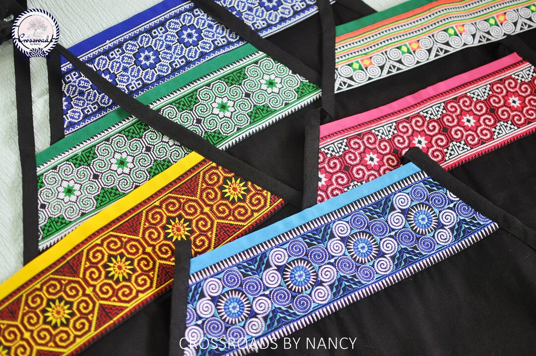 Hmong Embroidery Apron - Etsy