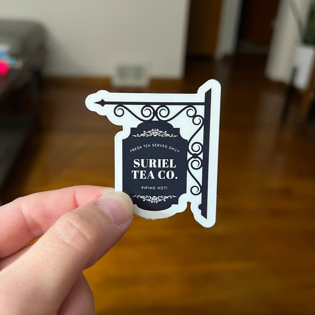 Suriel Tea Co. "predict Your Future" Sticker | ACOTAR Sticker | Kindle ...