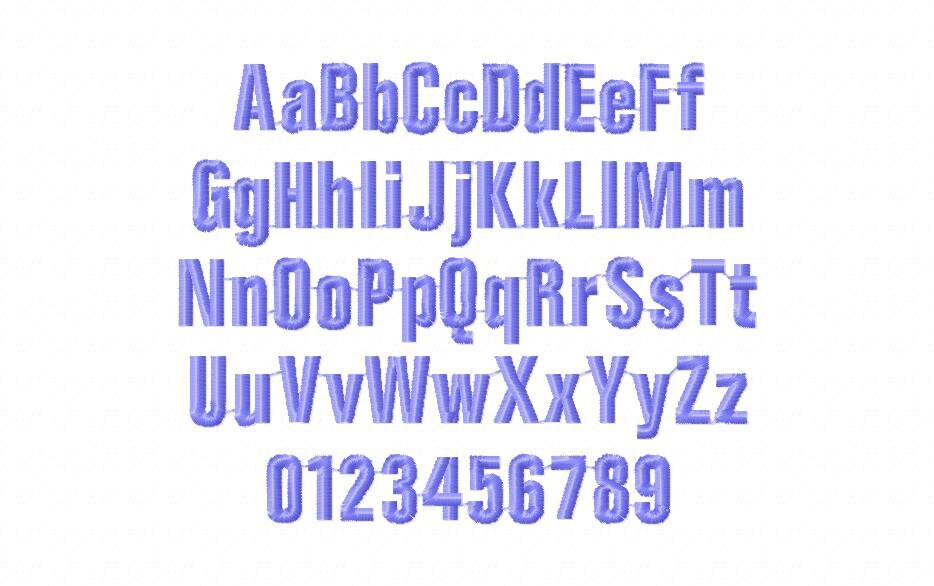 Sale! Folio Condensed Embroidery Fonts 4 Fonts PES Fonts Alphabets ...