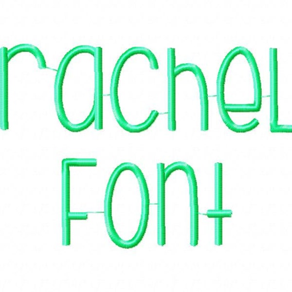 Rachel Embroidery Design - Etsy