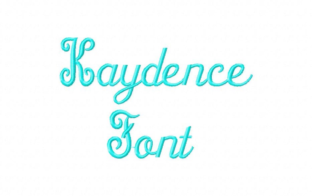 Sale! Kaydence Embroidery Fonts 3 Fonts PES Fonts Alphabets Embroiderey ...