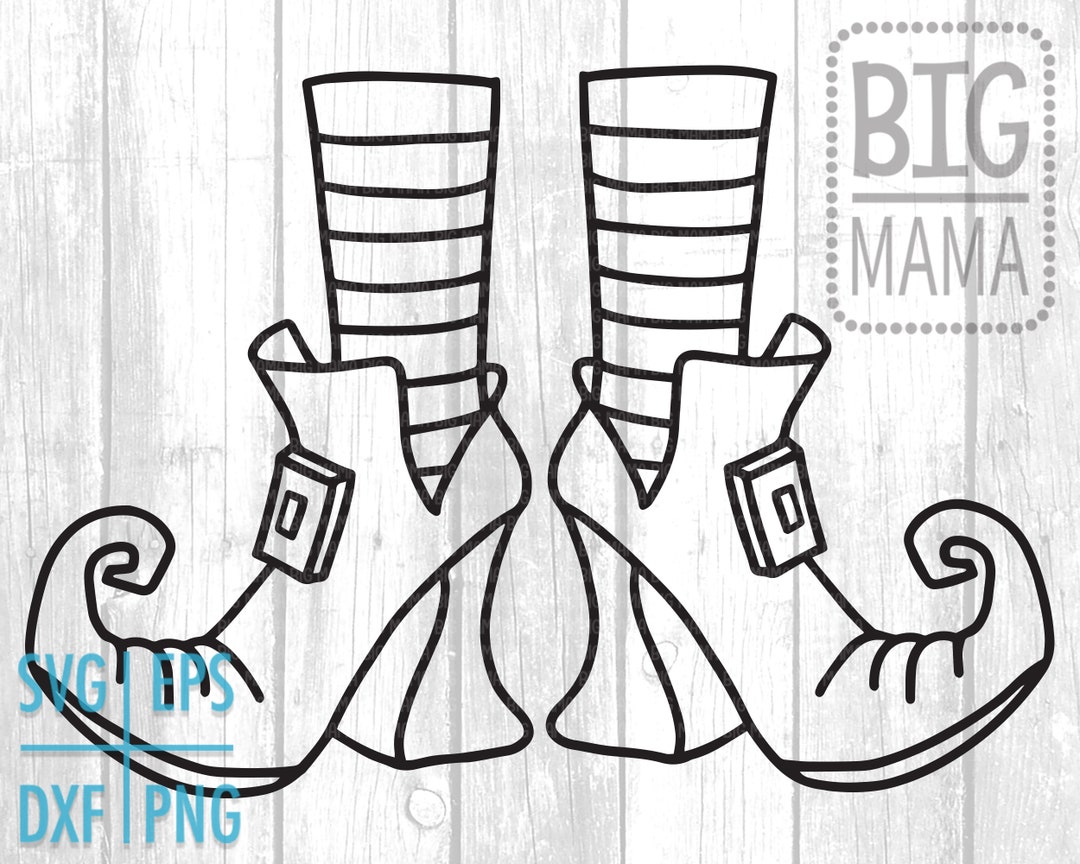 Halloween Svg, Witch Boots Svg, Witch Svg Eps Png Dxf, Svg Files for ...