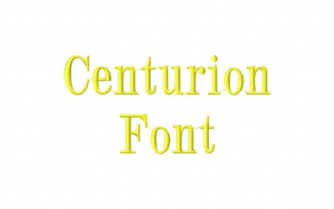 Sale! Centurion Embroidery Fonts 3 Fonts PES Fonts Alphabets Embroidery ...