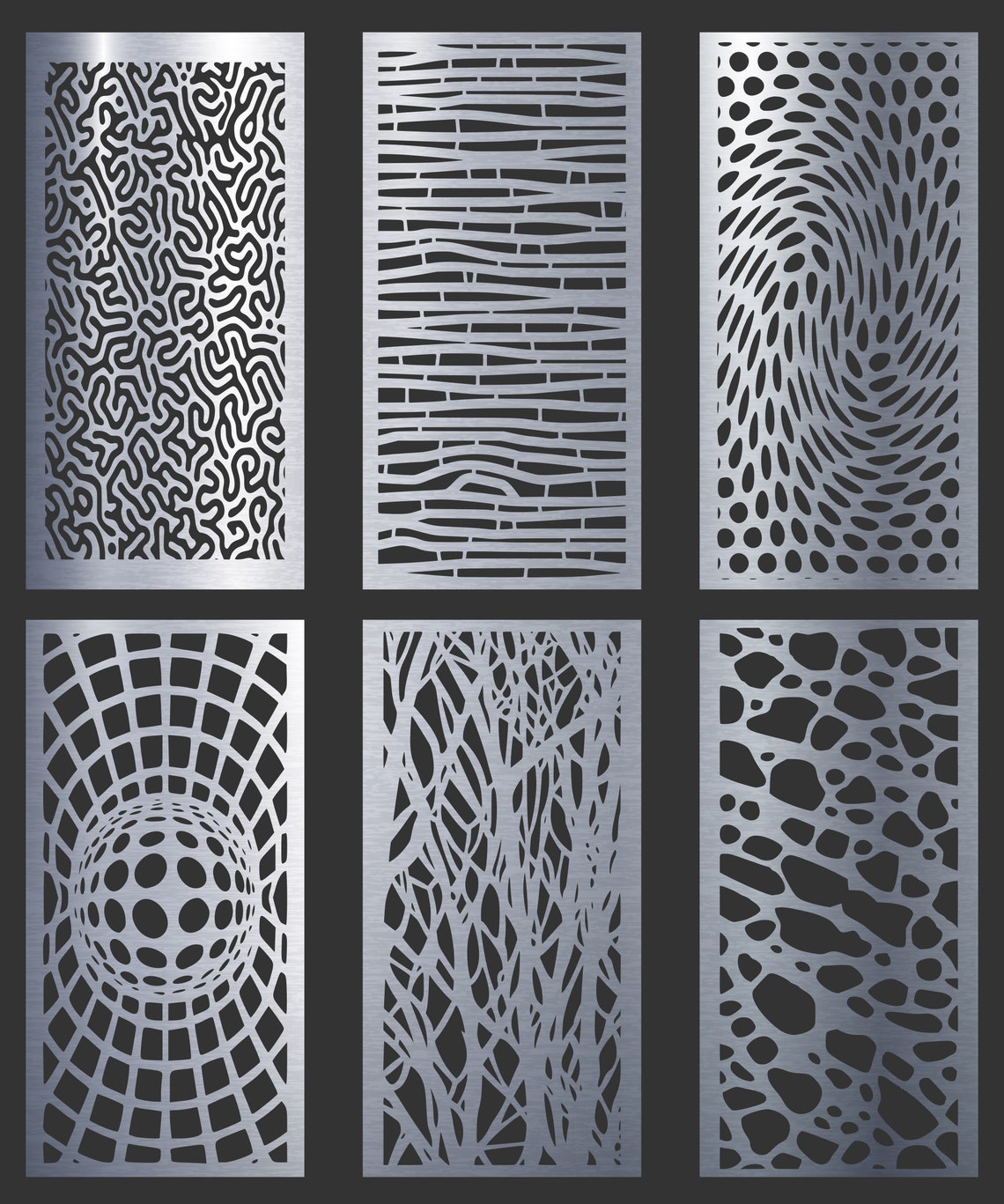 Megapack of 340 Templates for Partitions, Panel, Screen, Lanterns ...