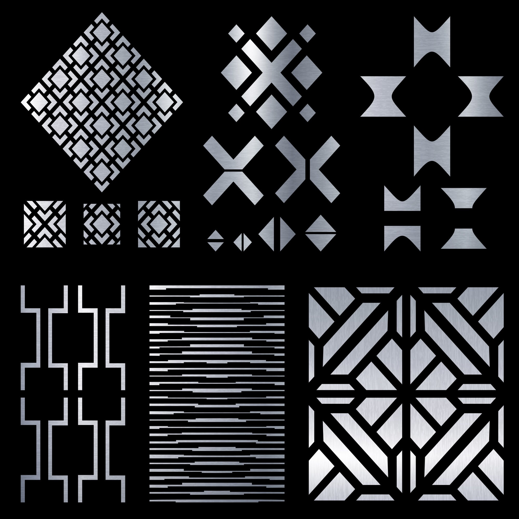 40 Templates for Decorative Partitions, Panel, Screen, Lanterns, CNC ...
