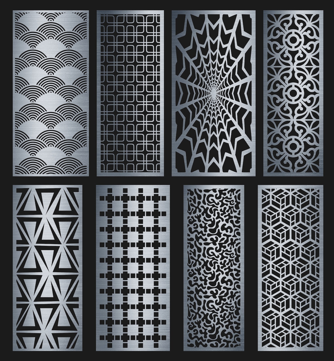 75 Templates for Decorative Partitions, Panel, Screen, Lanterns, CNC ...