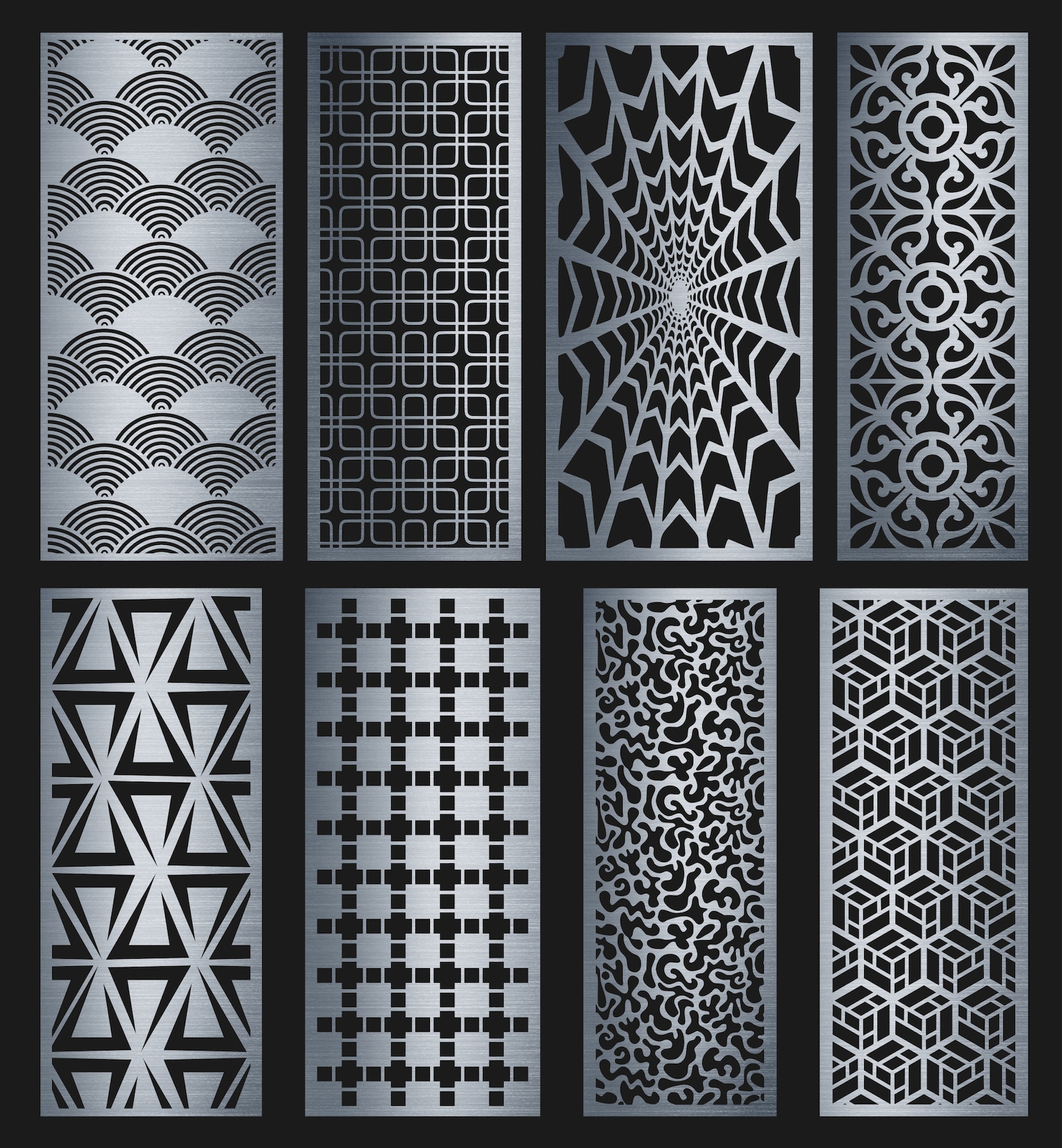 75 Templates for Decorative Partitions, Panel, Screen, Lanterns, CNC ...