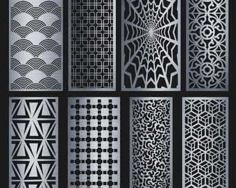 100 Templates for Decorative Partitions, Panel, Screen, Lanterns, CNC ...