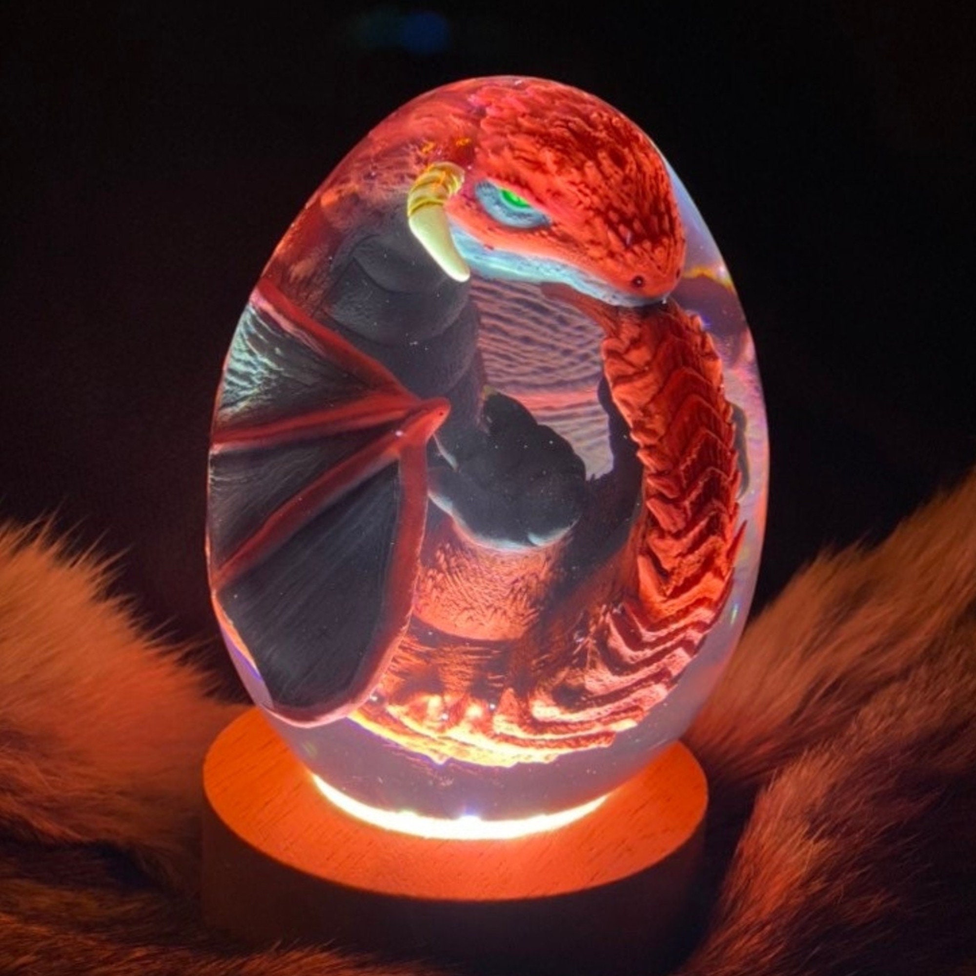 Baby Dragon STL Models: 3D Printable Embryos for Resin Eggs (digital ...