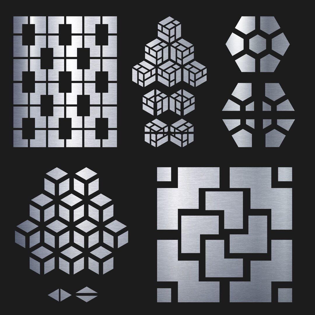 40 Templates for Decorative Partitions, Panel, Screen, Lanterns, CNC ...