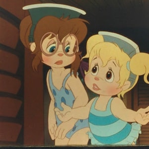 Jeanette & Eleanor Miller Chipettes Sisters in Swimsuits | Etsy