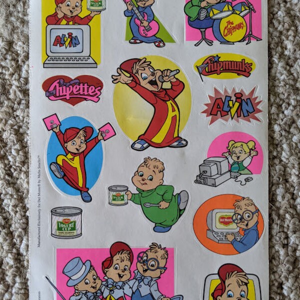 Alvin and the Chipmunks Party Supplies - Etsy