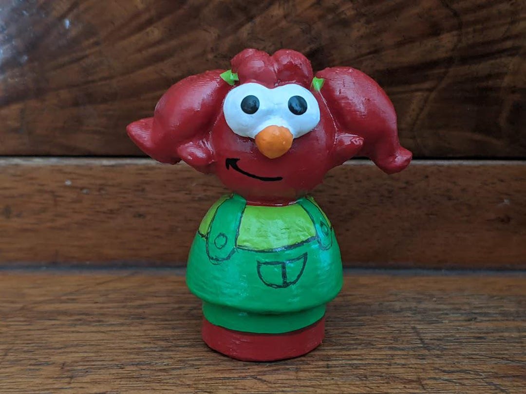 DAISY Sister of ELMO Custom Made in the Style of Vintage Fisher Price ...