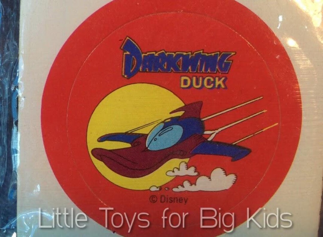 Versiegelte Vintage 1993 Disney DARKWING DUCK Thunderquack Jet Flugzeug ...