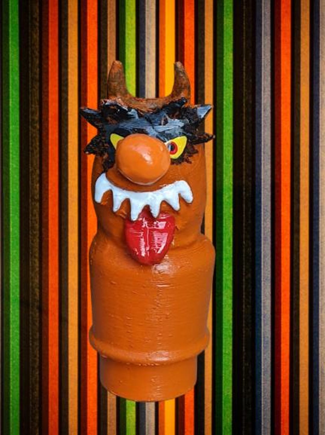FRAZZLE MONSTER ~ Custom Toy Display Figure Made in Vintage Sesame ...
