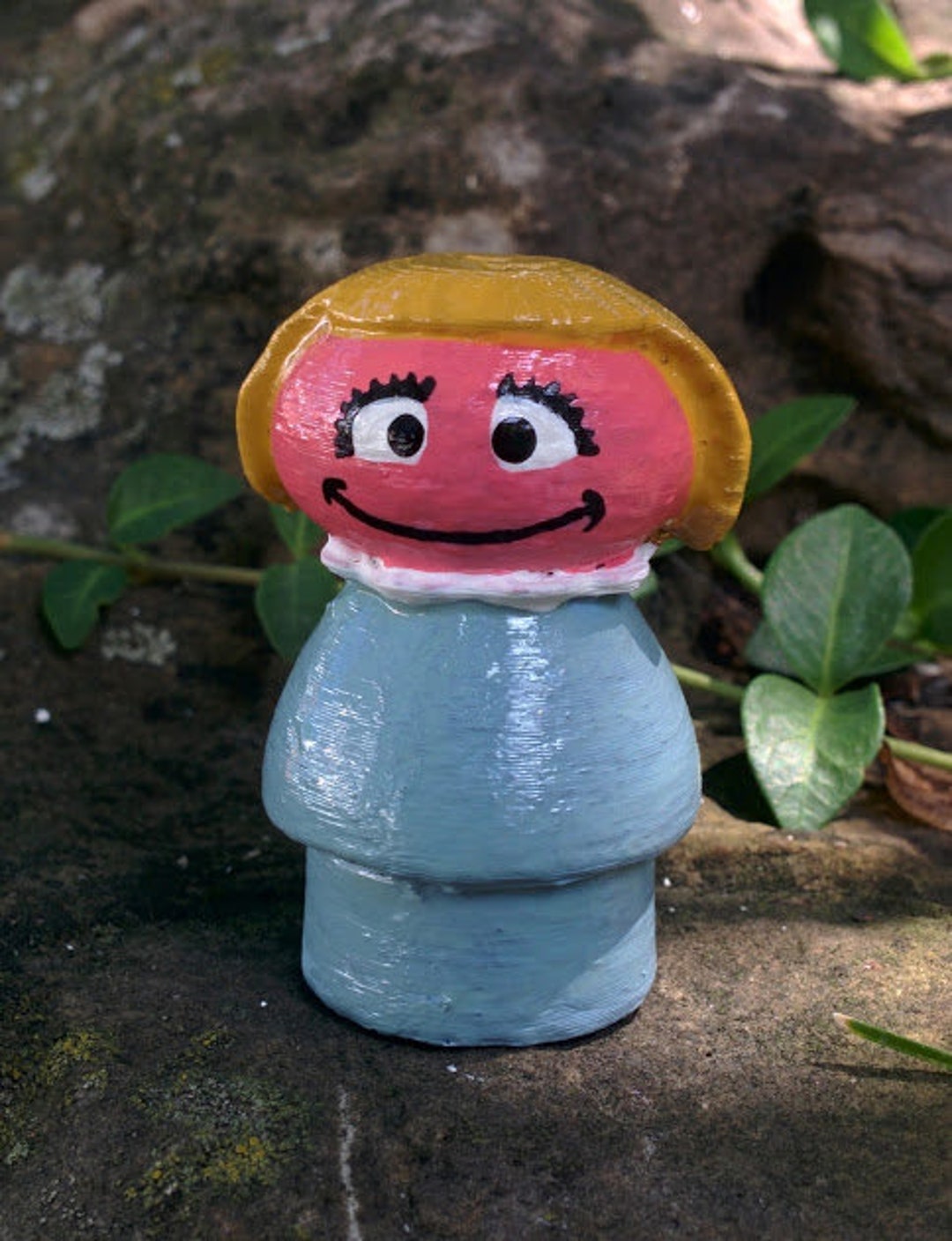 PRAIRIE DAWN Reproduction of Vintage Fisher Price Little People Figure ...