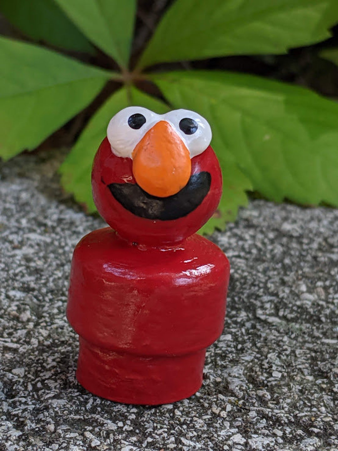 ELMO MUPPET MONSTER Custom Made in the Style of Vintage Fisher Price ...