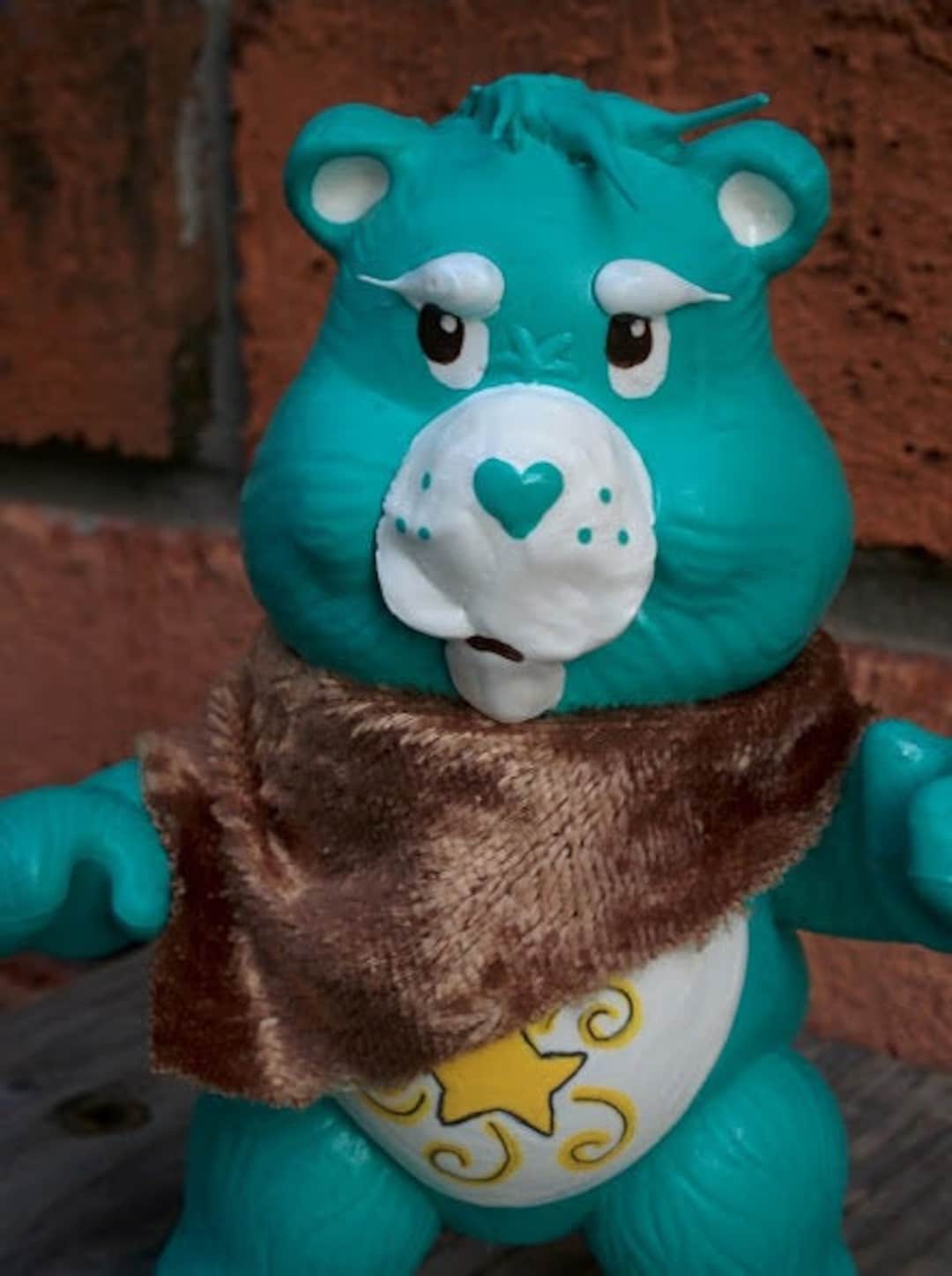 WATCHFUL BEAR With Poncho CUSTOM Made Authentic Vintage 1984 Kenner 3 ...