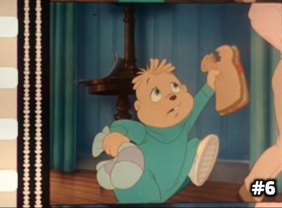 Real Piece of 1987 Animation Film CHIPMUNK ADVENTURE MOVIE Made into ...