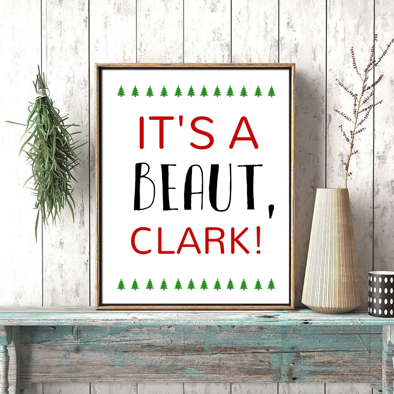 It's a BEAUT Clark Funny Christmas Quotes National - Etsy