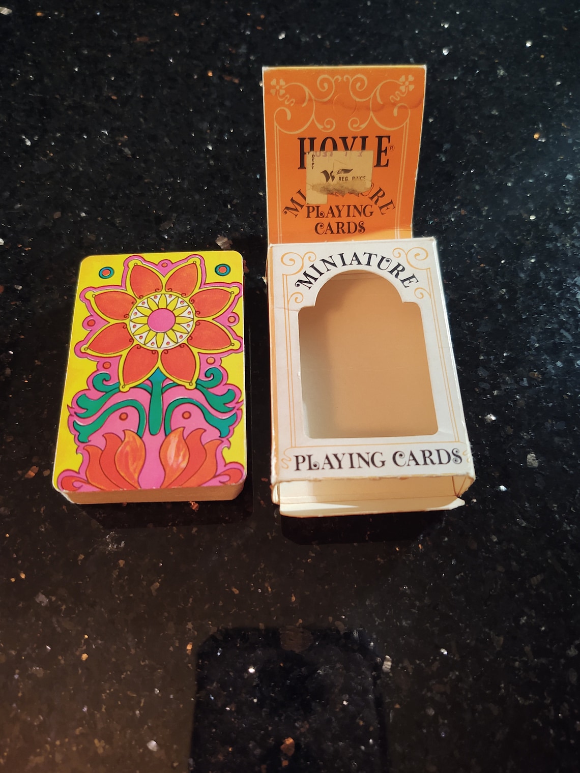 Retro Hoyle Miniature Playing Cards With Flower Power Design - Etsy