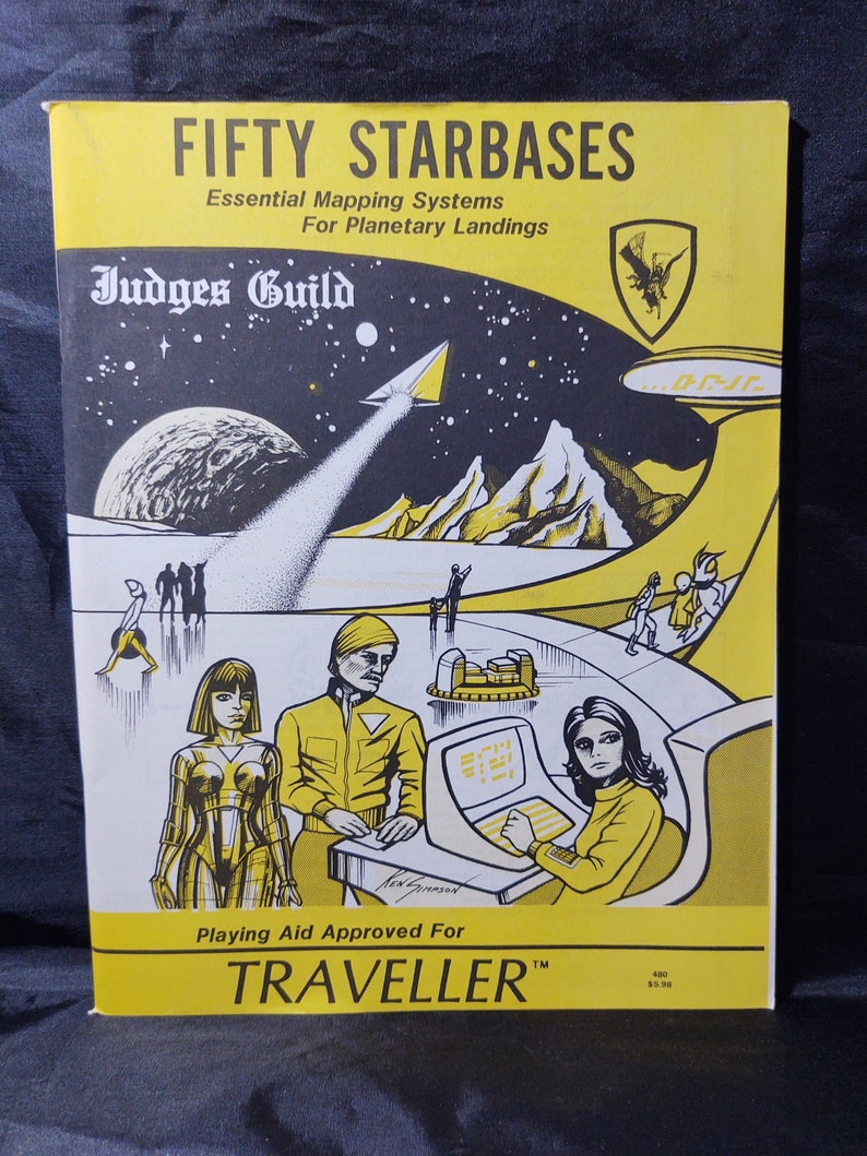 1980's Judges Guild Sci Fi Map Pack - Etsy