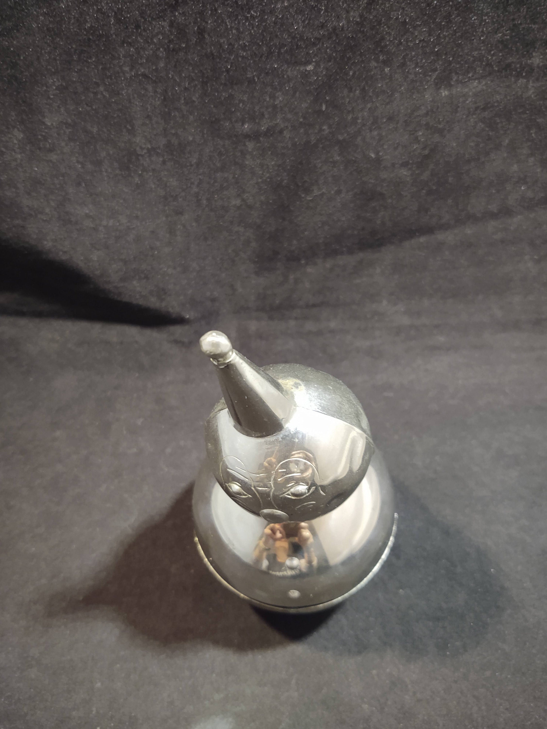 Raimond Silver Plate Roly Poly Clown Piggy Bank - Etsy