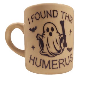Vintage Coffee Mug With Vinyl Decal I Found This Humerus - Etsy