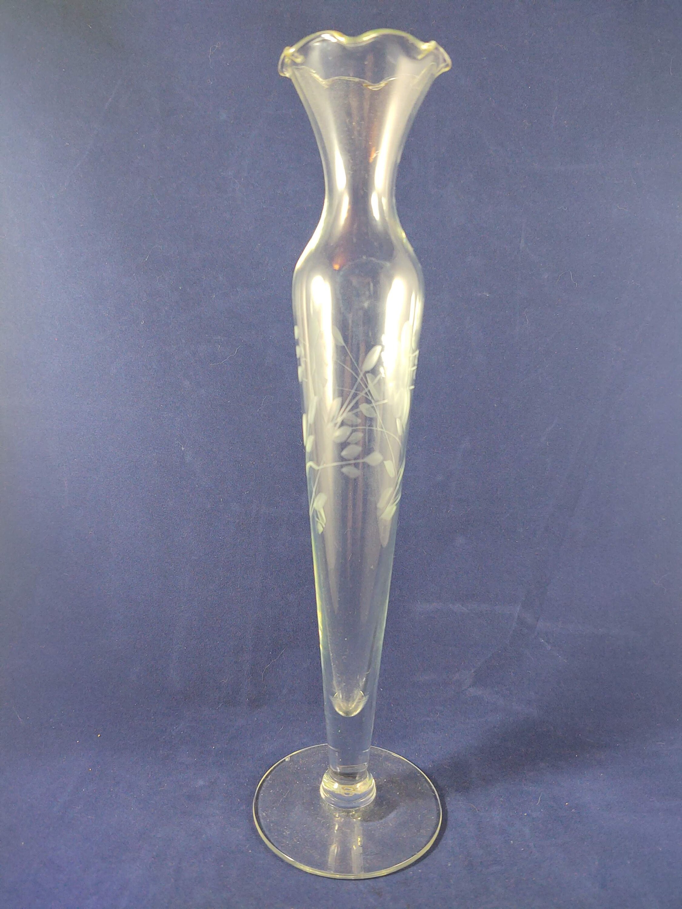 Princess House Heritage 10'' Bud Vase - Etsy