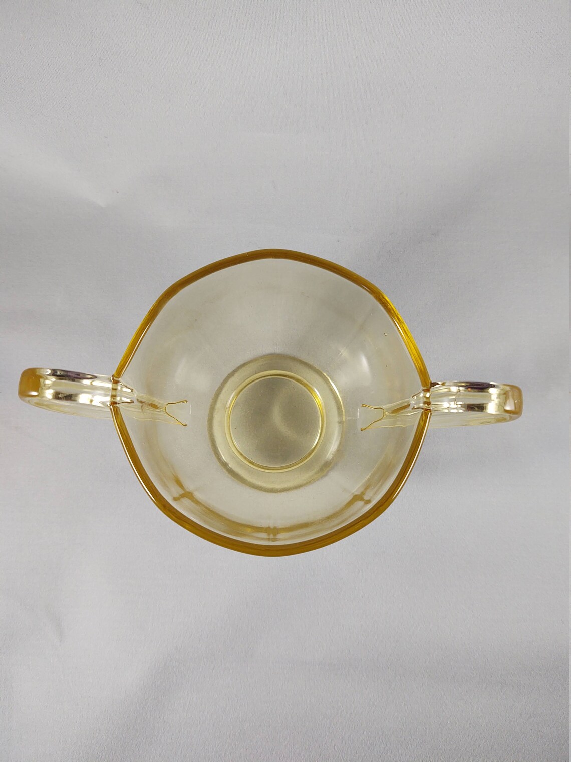 Vintage Fostoria Fairfax Topaz Footed Cream and Open Sugar Set - Etsy