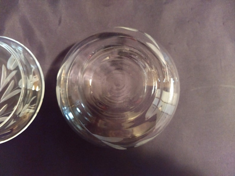 Crystal Powder Box With Wheel Cut Floral Design - Etsy