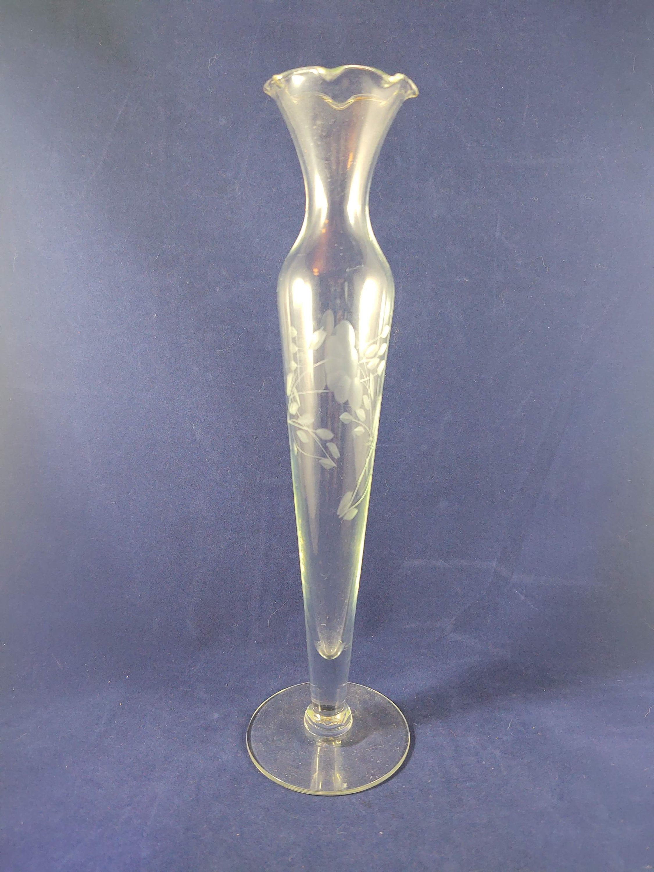 Princess House Heritage 10'' Bud Vase - Etsy