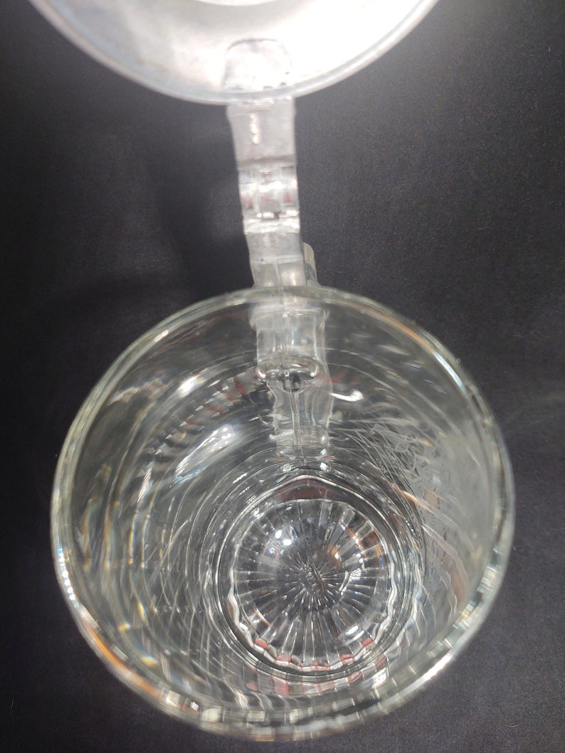 Vintage ALWE Glass Stein With Pewter Lid Nautical Theme - Etsy