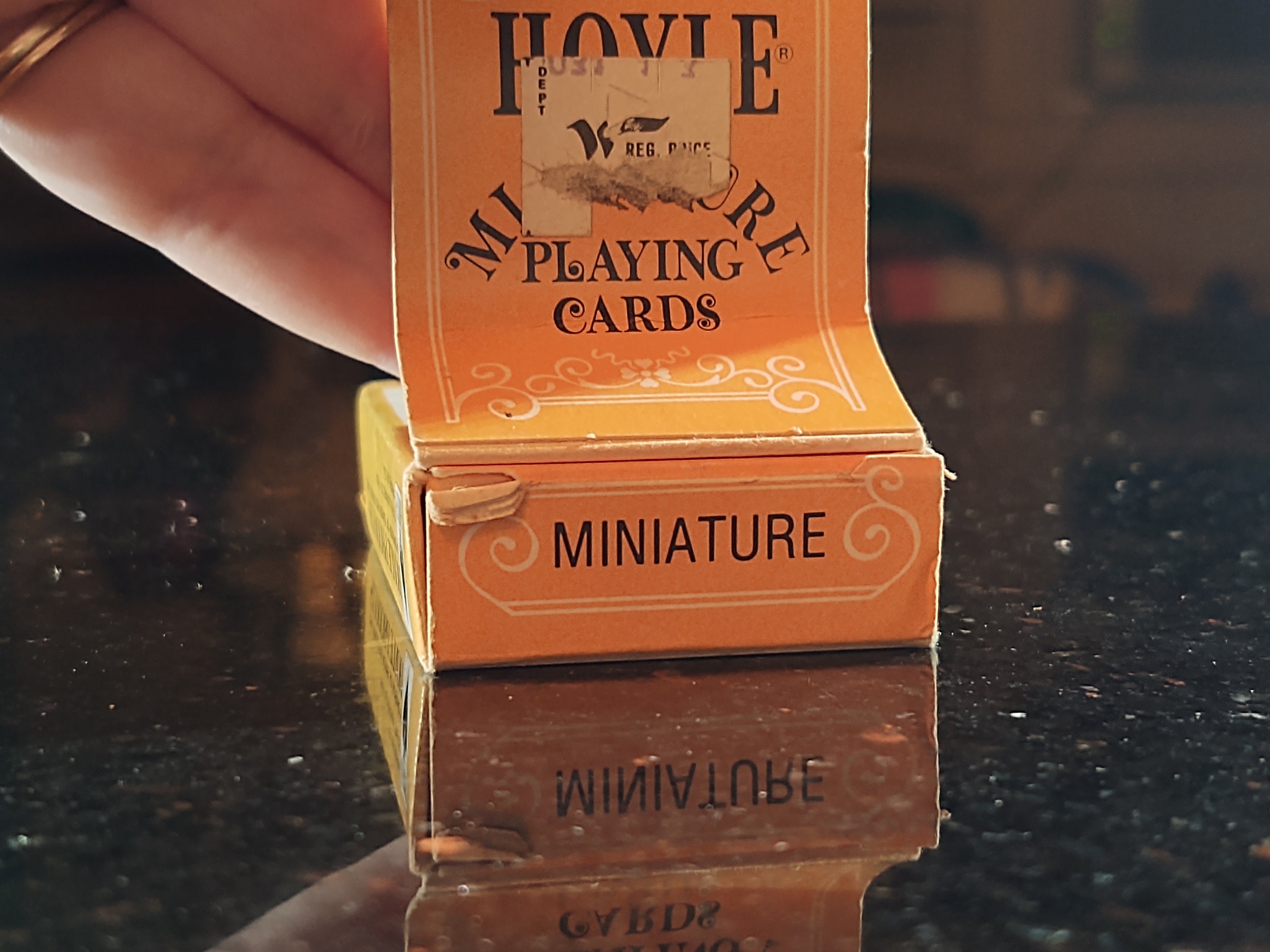 Retro Hoyle Miniature Playing Cards With Flower Power Design - Etsy