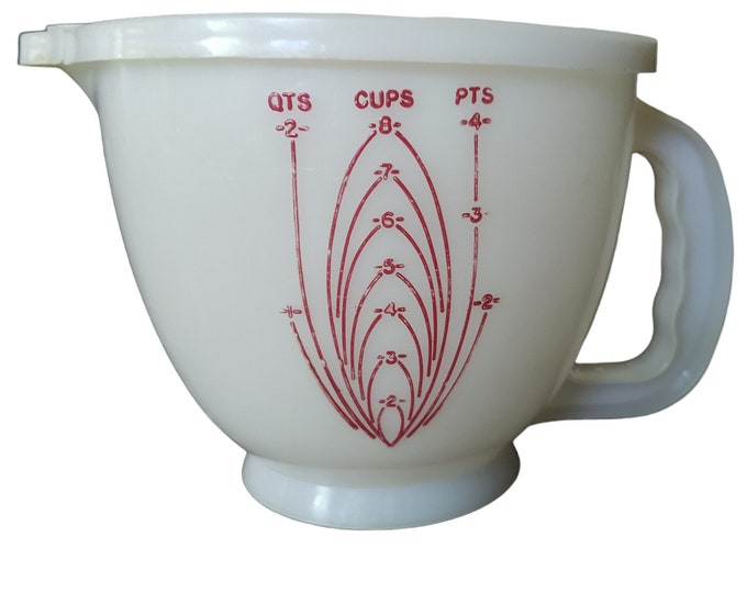 Vintage Tupperware 8 Cup Mix-n-stor Batter Bowl - Etsy