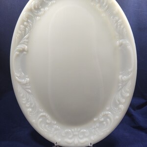 Antique Late Victorian Period Milk Glass Bread Plate - Etsy
