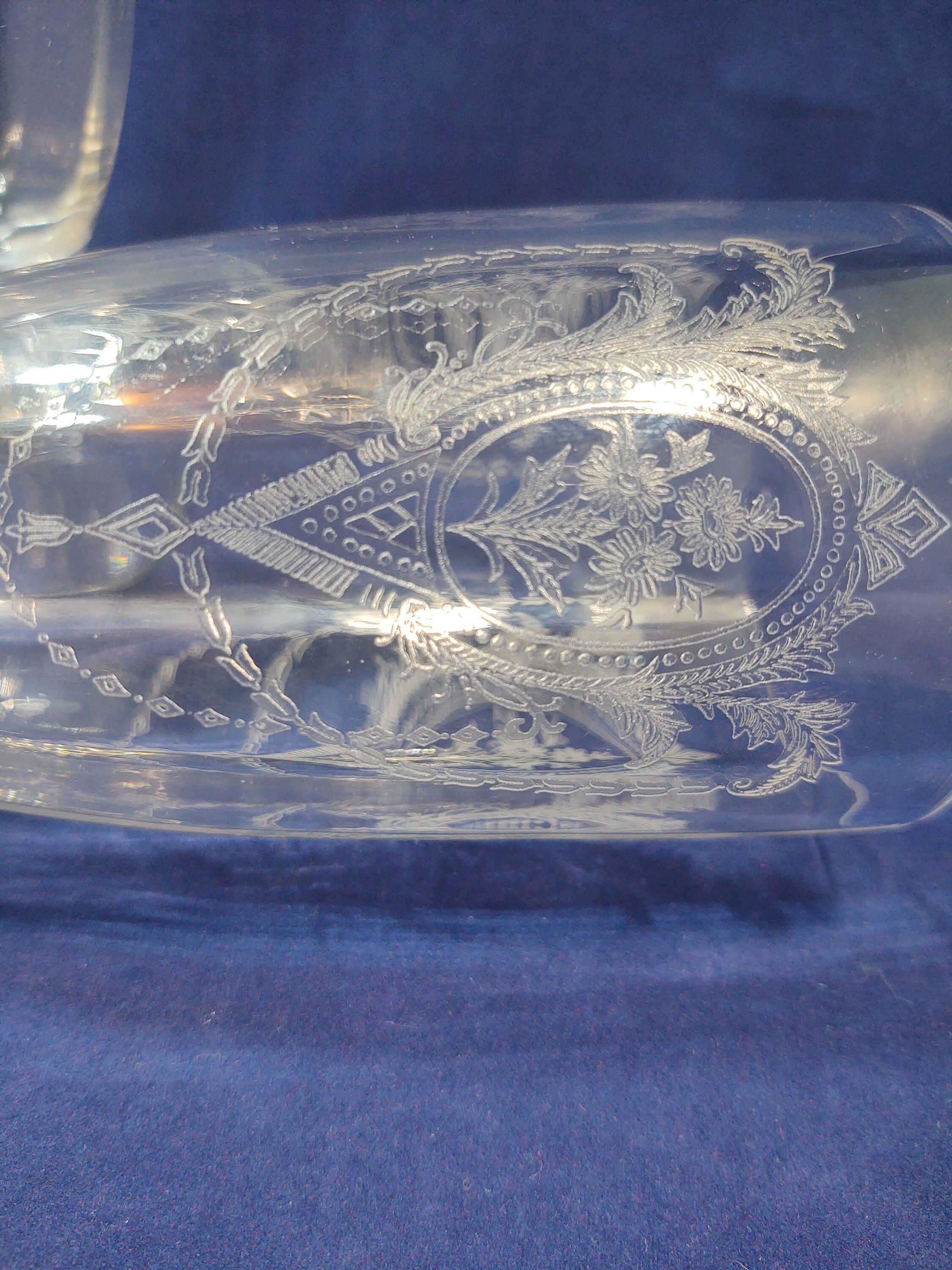 Tiffin Berian Footed Iced Tea Glasses, Set of 2 - Etsy